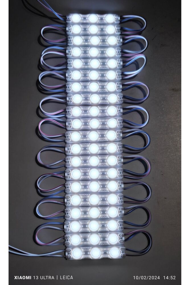 20 Adet Mercekli Modül Led Beyaz - Çarşı 24 - Avrupa'nın Türk Çarşısı