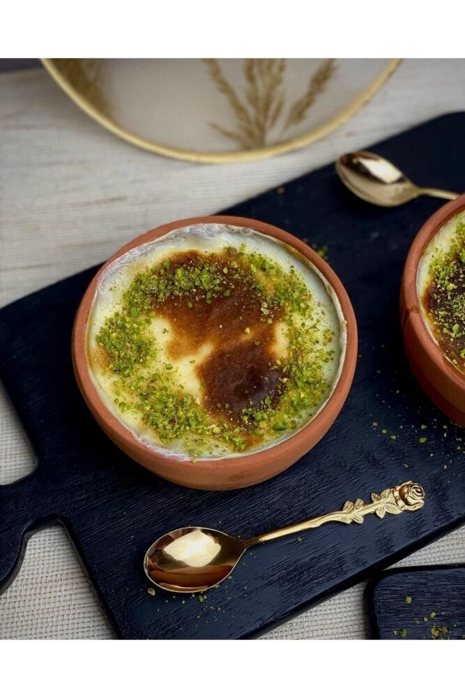 6'lı Sütlaç Kabı 1. Kalite Toprak Güveç 6'lı Sütlaçlık , Küçük Güveç El ...