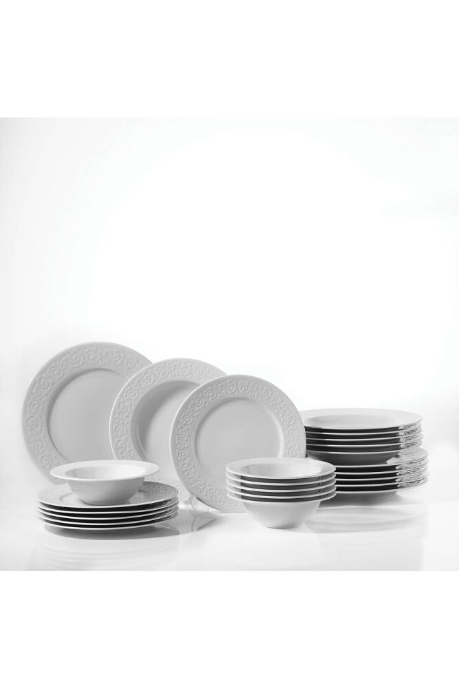 Açelya 24 Parça 6 Kişilik Yemek Seti ACL24Y200 - Çarşı 24 - Avrupa'nın ...