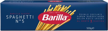 BARILLA SPAGHETTI 500 GR - Çarşı 24 - Avrupa'nın Türk Çarşısı