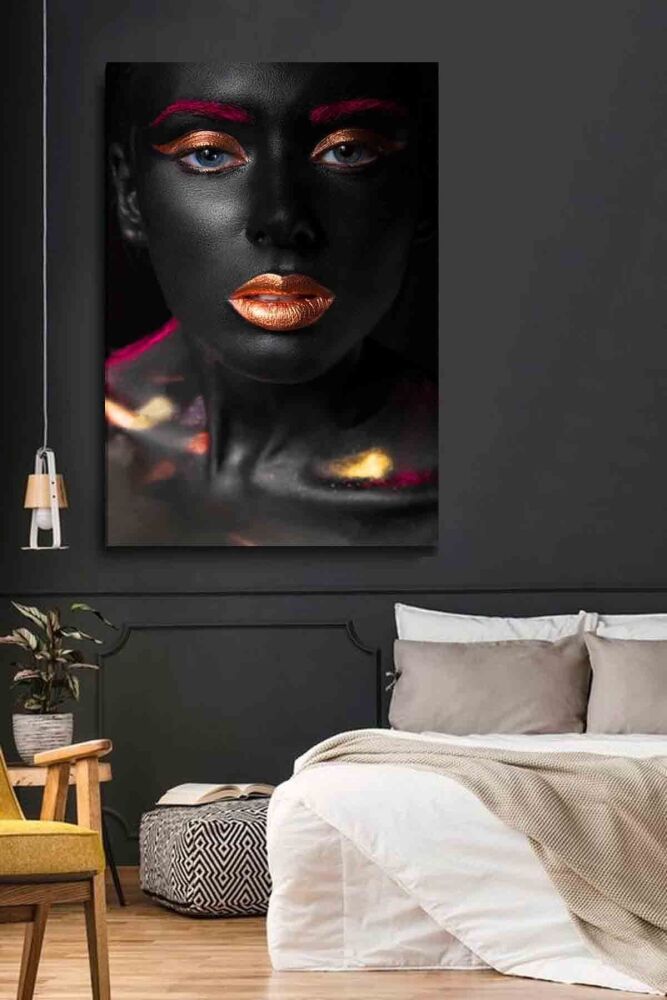 Black Gold Color Kanvas Tablo 90x120 Cm BLKGLDCLR017 - Çarşı 24 ...