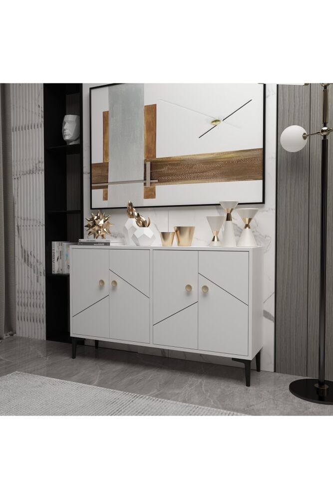 Cria Beyaz Konsol,tv Sehpası,tv Ünitesi,kahve Köşesi,banyo Dolabı,çok ...