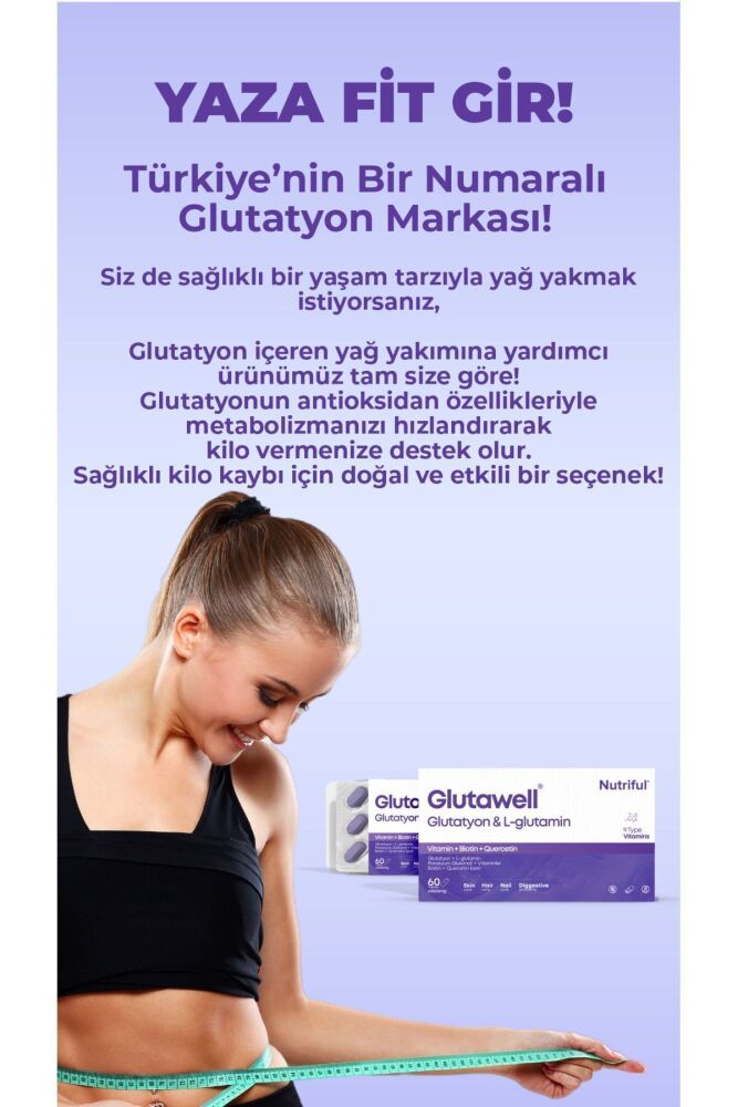 GlutaWell Glutatyon ve L-Glutamin İçeren 60 Tablet - Çarşı 24 - Avrupa ...