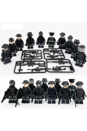 Legoedy Yeni 10 Lu Swat Asker Seti Lego Uyumlu Görsel Ile Aynı ...