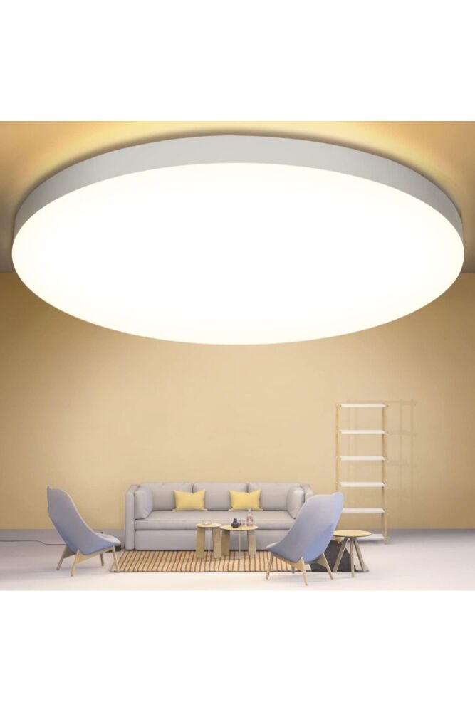 Modern avize full ledli kendinden trafolu tavan armaturu 6500k beyaz ...