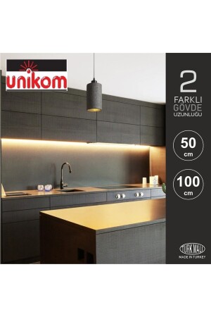 Mutfak Tezgah Altı Dekoratif Led Aydınlatma Armatür 50 Cm On-off Tuşlu ...