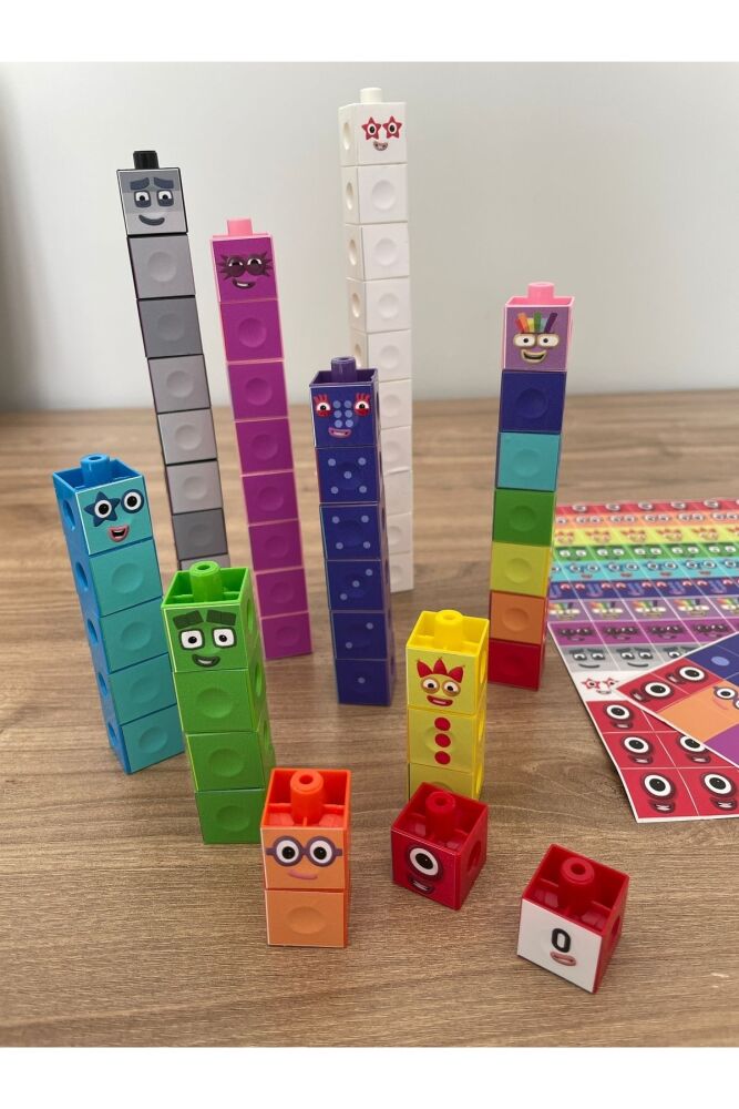 Numberblocks 100 Parça Geçmeli Matematik Küpleri - Snapcubes / 0-10 ... Numberblocks 100 Parça Geçmeli Matematik Küpleri - Snapcubes / 0-10 ...