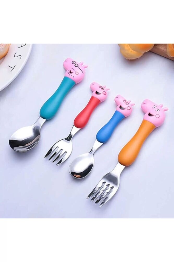 Peppa Pig Gabel-Löffel-Set – für Kinder