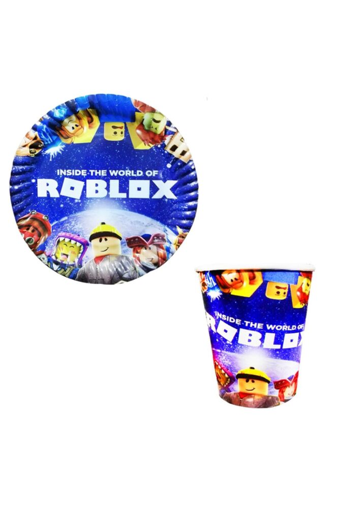 Roblox Tabak Bardak Set 8 Kişilik - Çarşı 24 - Avrupa'nın Türk Çarşısı