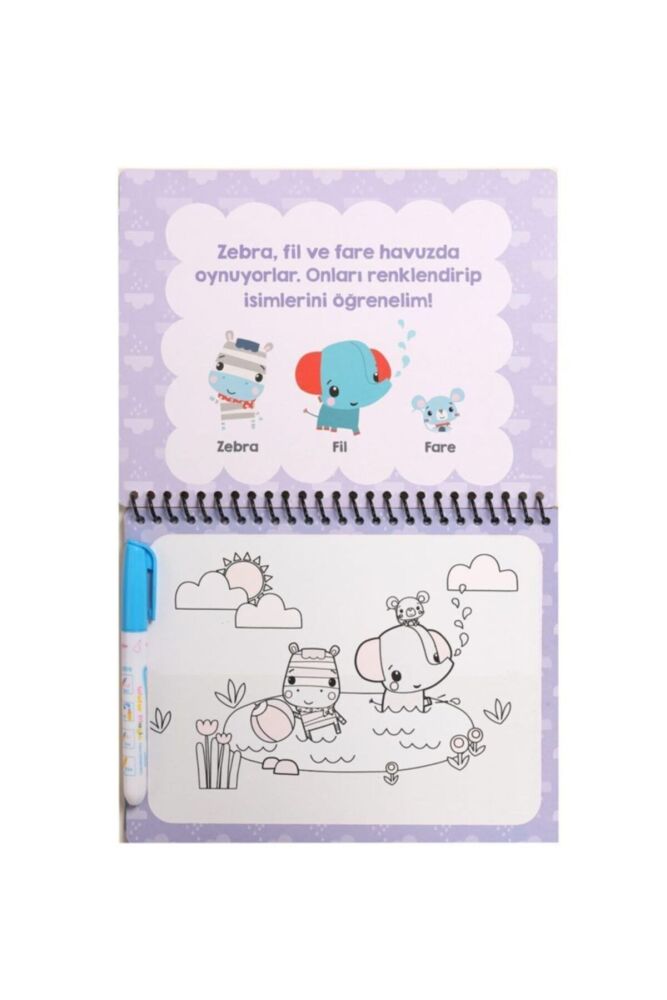 Sihirli Boyama Kitabı Hayvanlar(water Magic Animals) - Çarşı 24 ...
