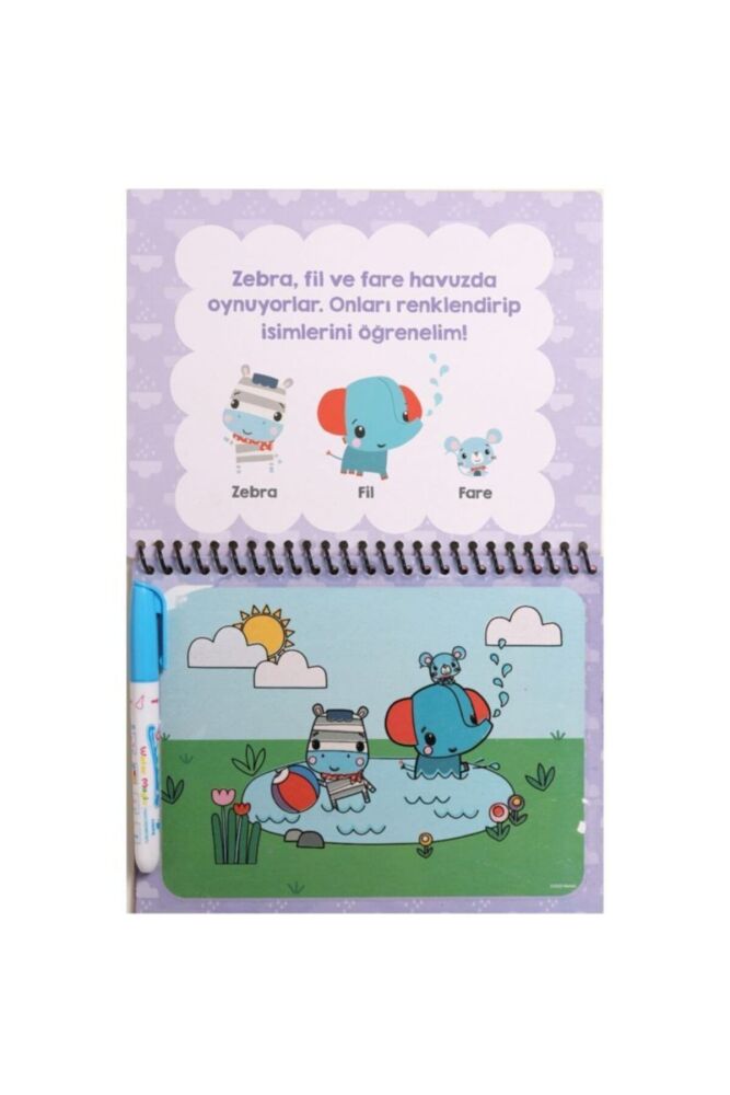 Sihirli Boyama Kitabı Hayvanlar(water Magic Animals) - Çarşı 24 ...