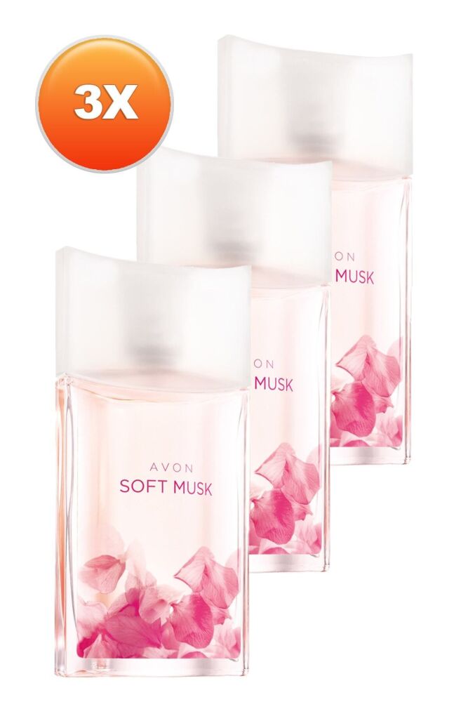 Soft Musk Kadın Parfüm Edt 50 Ml. 3lü Set - Çarşı 24 - Avrupa'nın Türk ...