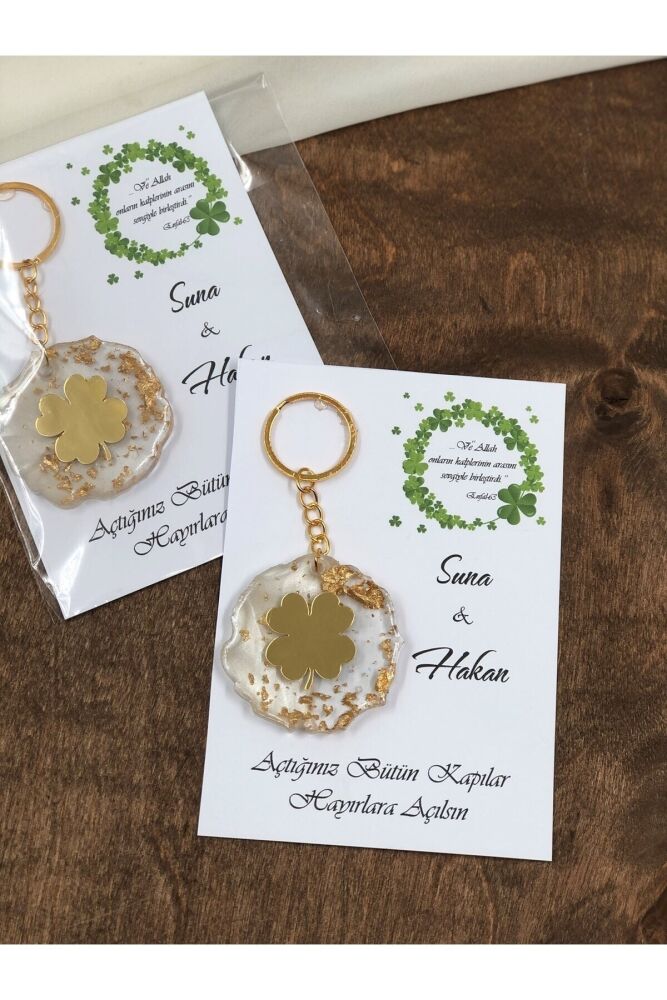 Söz Nişan Nikah Kına Düğün Hediyeliği Epoksi Anahtarlık 20 Adet Kuran ...