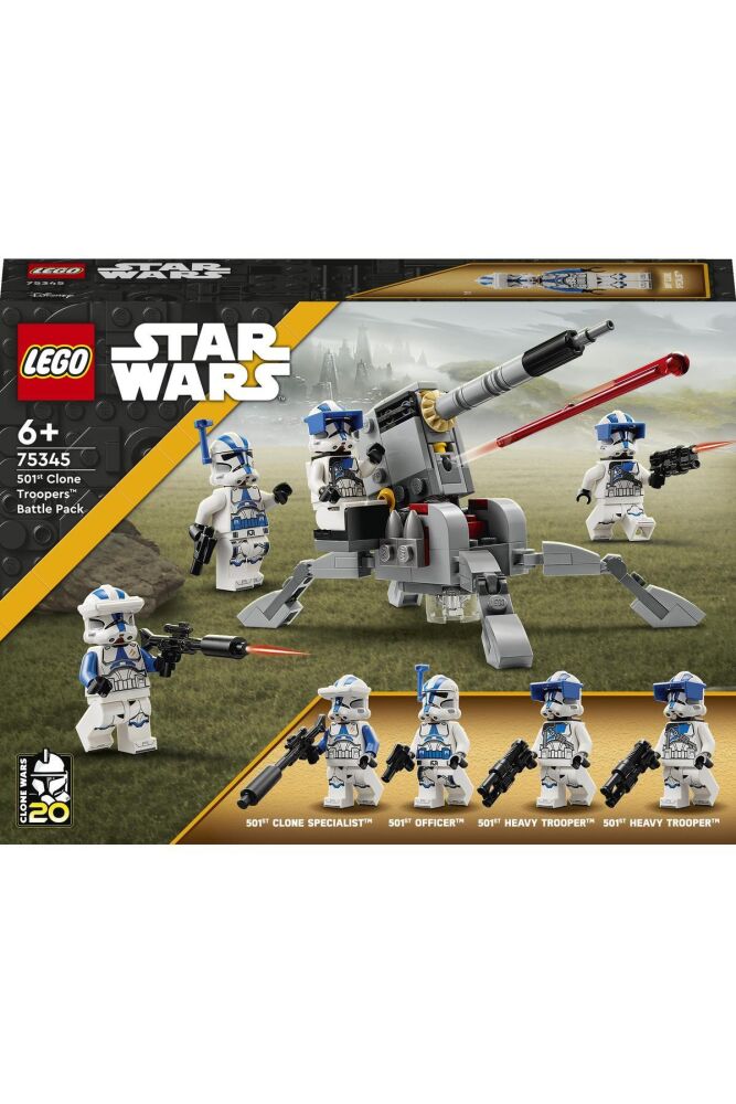 ® Star Wars™ 501. Klon Trooperlar Savaş Paketi 75345 - 6 Yaş ve Üzeri ...