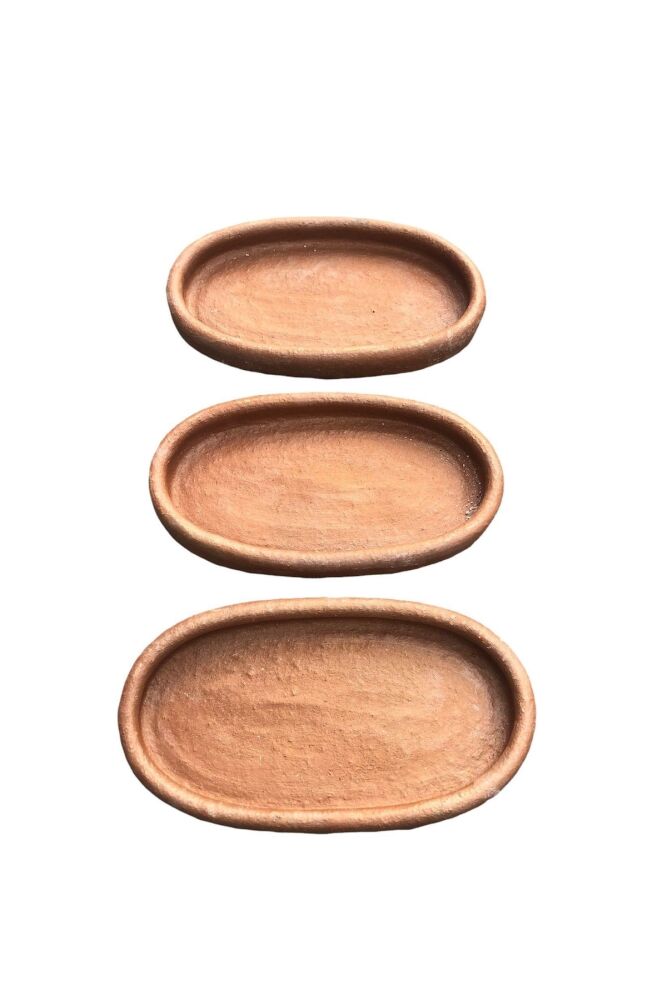 Toprak Güveç 3 Adet Kayık 20 Cm El Yapımı Fırın Kabı3 - Çarşı 24 ...