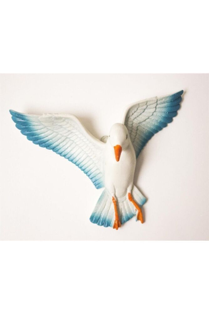 Üçlü Kuş Duvar Süsü, Üç Boyutlu Martı, Dekoratif Aksesuar, Balkon Süsü ...